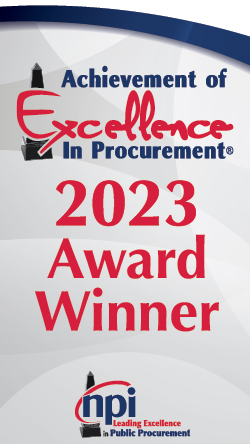 Purchasing Excellence in Procurement for 21 Years Running
